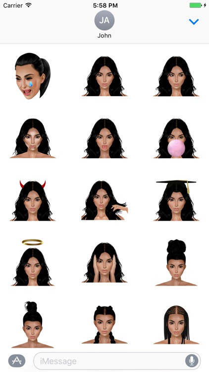 KIMOJI Stickers - Launch Pack by Whalerock Digital Media, LLC