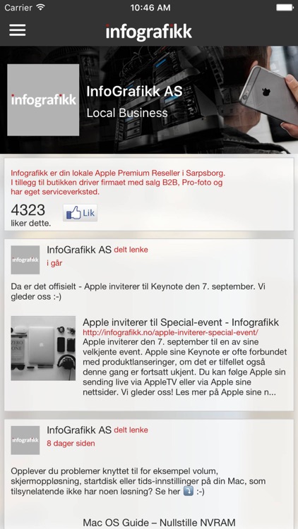 Infografikk by AppMedia AS