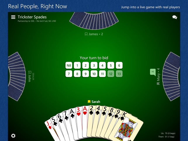 Trickster Spades on AppGamer.com