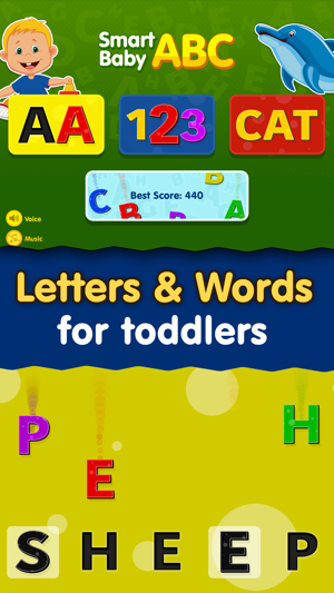 Smart Baby ABC Games: Toddler Kids Learning Apps」をApp Storeで