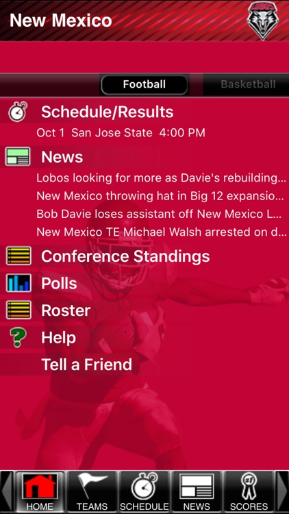 New Mexico Lobos SuperFans by Smartphones Technologies, Inc.