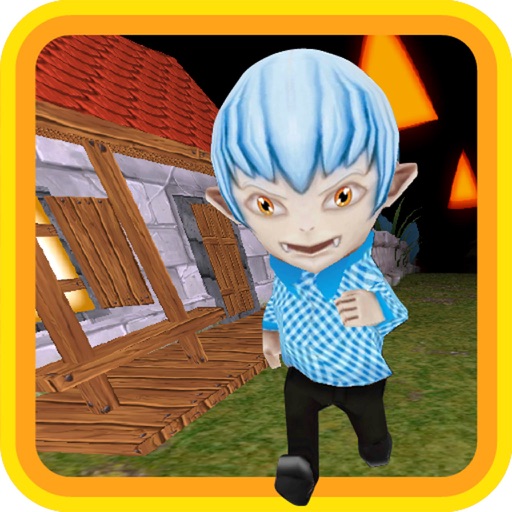 Vampire Kid Run 3D Free by huy truong quang