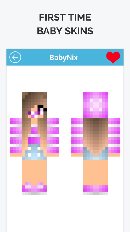 New Baby Skins for Minecraft PE & PC by Nisha Mehta