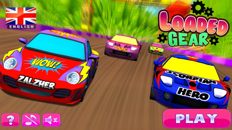 Loaded Gear Free - Cartoon Racing Game For Kids by Ginger Games Private ...