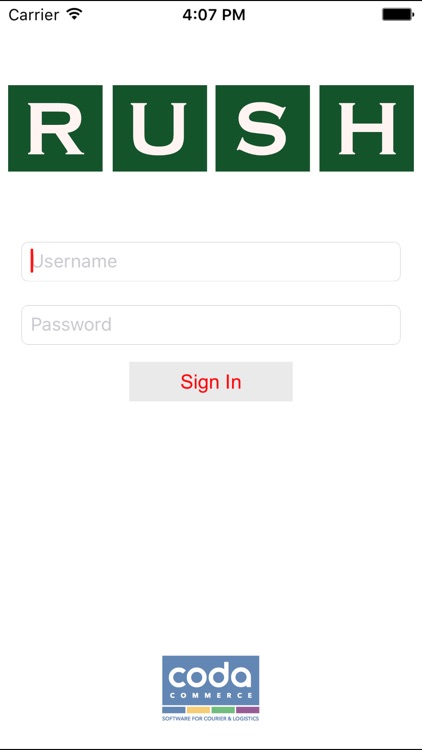 Rush Couriers Tracking App by Rush Couriers