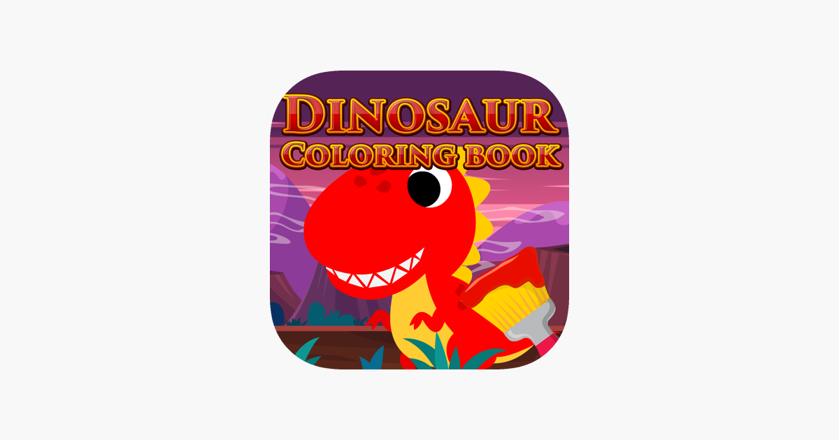 ‎Dinosaur Coloring Kids Game on the App Store