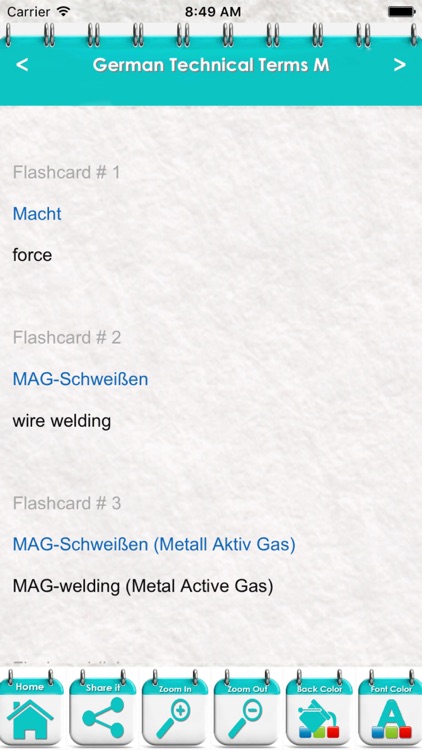 German Technical Terms 1600 Flashcards & Quiz by Fathia Najar