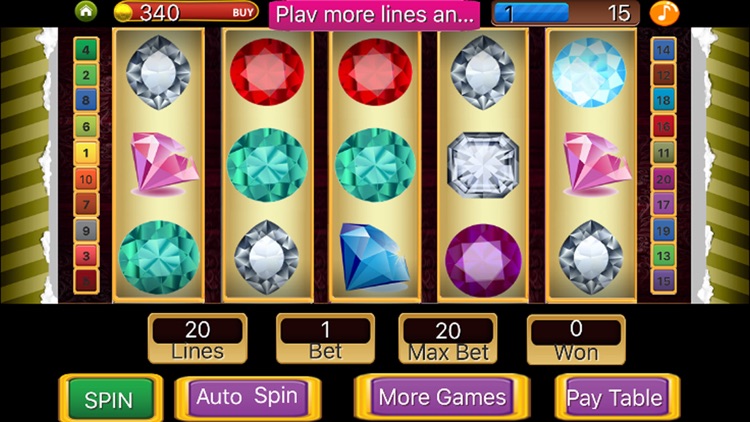Slots Machine Jewels Pro by Renate Douwes