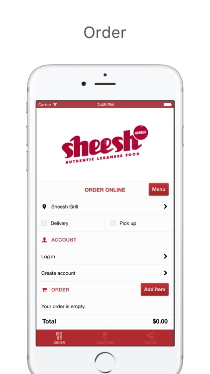 Sheesh Grill by Mobi2Go