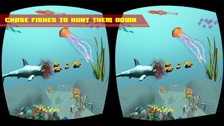 hungry shark attack - virtual reality fishing game by Ahmed Malik