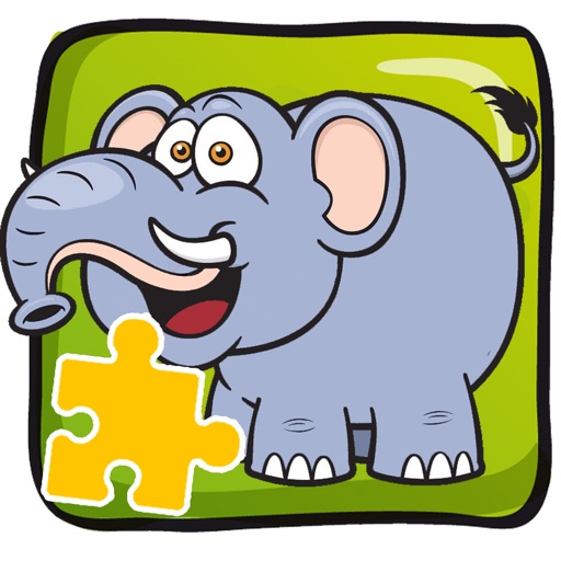 Elephant Jigsaw Puzzles Games For Kids Edition by Mayurachat Tuytemwong