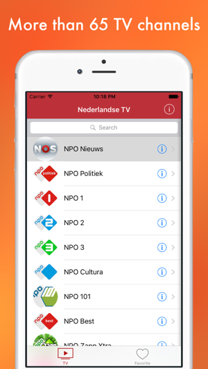 ‎Nederlandse TV - Nederlandse televisie online im App Store