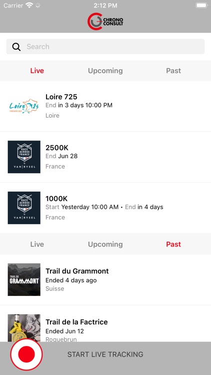 Chrono Consult Tracking GPS by Racemap GmbH