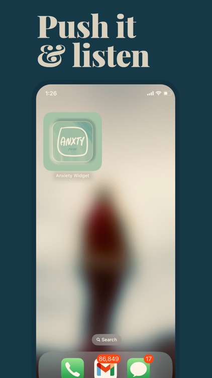 ANXTY Anxiety Self Care Widget by Soulspace Co.