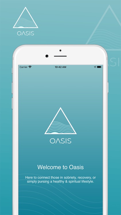 Oasis: Sober Connections by Katherine Galantich