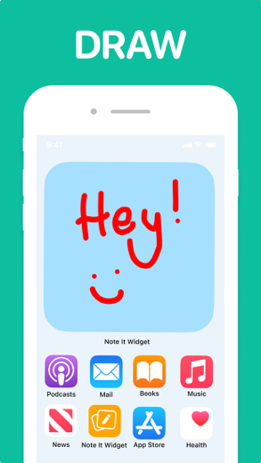 Drawing Widget for iPhone - APP DOWNLOAD