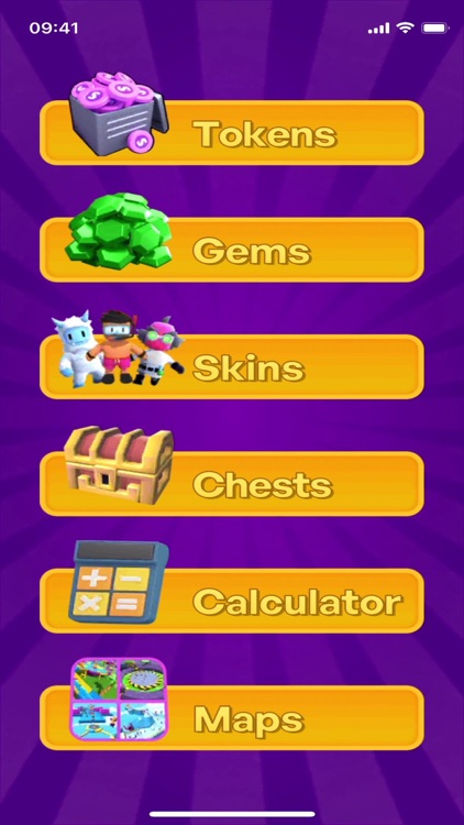 Gems & Token for Falling Race by Oleh Chumak