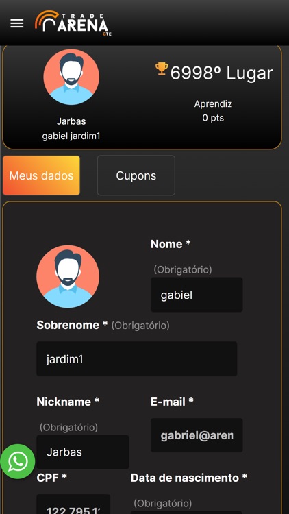 Trade Arena GTE by Trade Arena Tecnologia LTDA