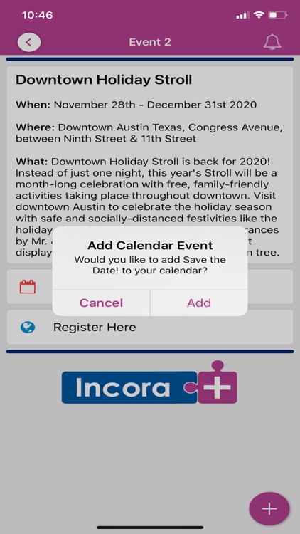 Incora + by iNGAGED