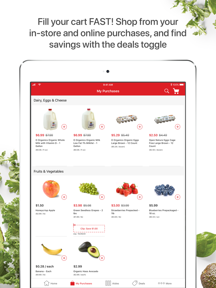Jewel-Osco Delivery & Pick Up App for iPhone - Free Download Jewel-Osco ...