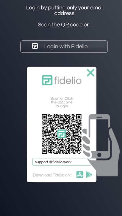 Fidelio Password-less Login by WippSo sarl