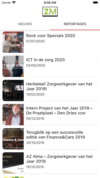 ZORG Magazine - Nieuws by Planet Services NV