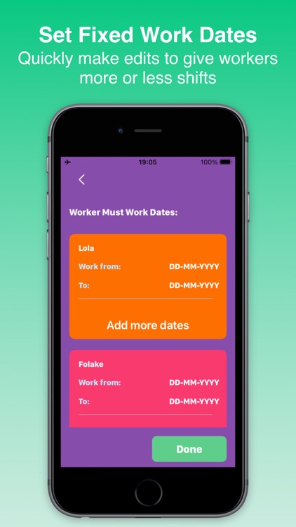 Simple Rota Maker by Members of Us Limited