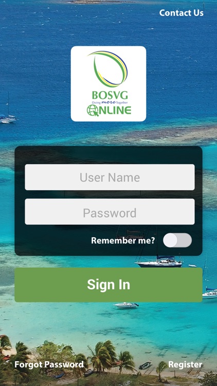 BOSVG iBANK Online by Bank of St. Vincent and the Grenadines Ltd