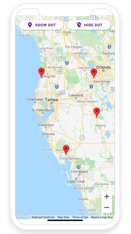 Dot - Networking via Location by Connor Cedro