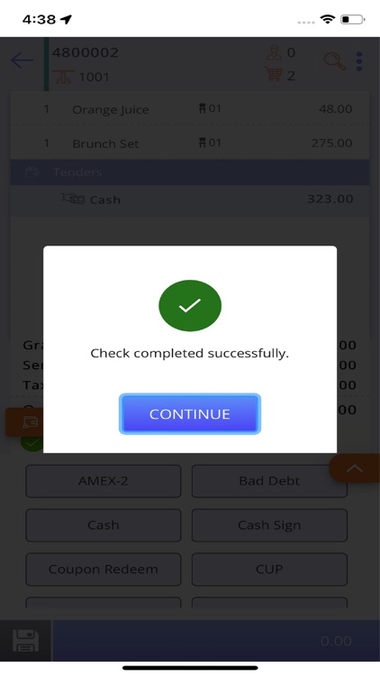 InfoGenesis POS Terminal by Agilysys NV, LLC