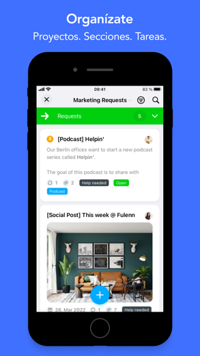 Administra Tareas: MeisterTask para iPhone - DESCARGAR APLICACIÓN