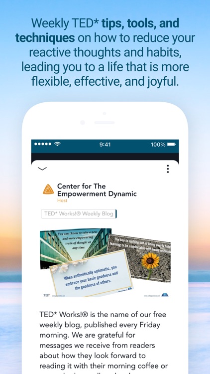 TED*(*The Empowerment Dynamic) by Bainbridge Leadership Center, LLC