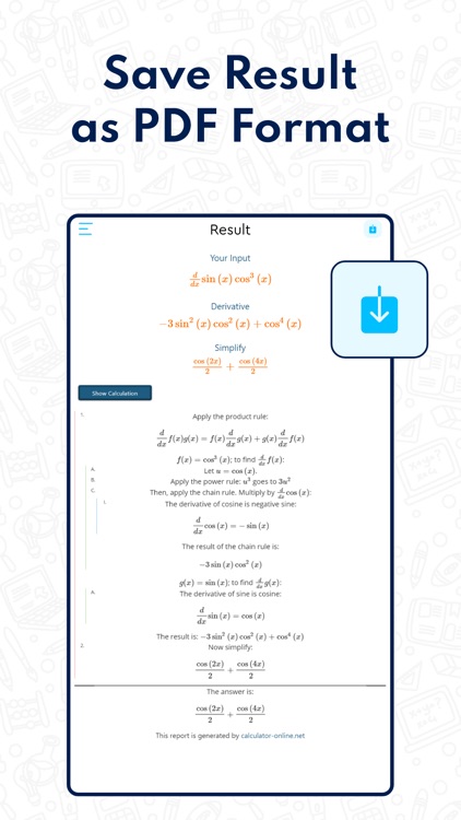 Derivative Calculator Solver By Asad Ahsan