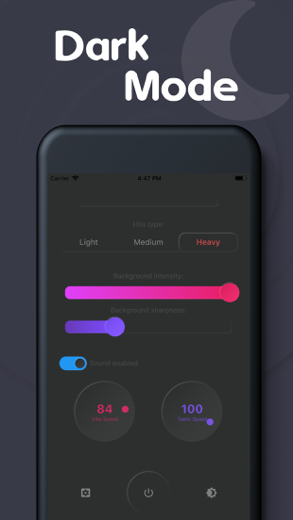 Vibration Massager HapticVibe for iPhone - APP DOWNLOAD