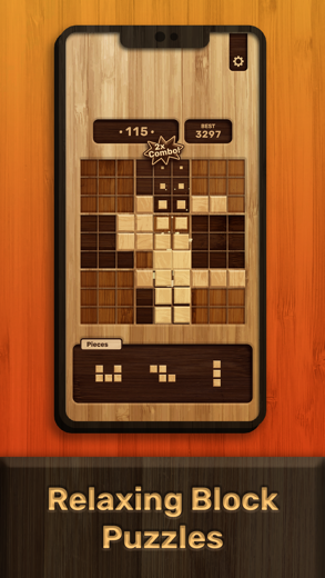 Wood Blocks by Staple Games for iPhone - APP DOWNLOAD