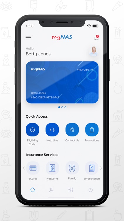 myNAS App by NAS ADMINISTRATION SERVICES W.L.L