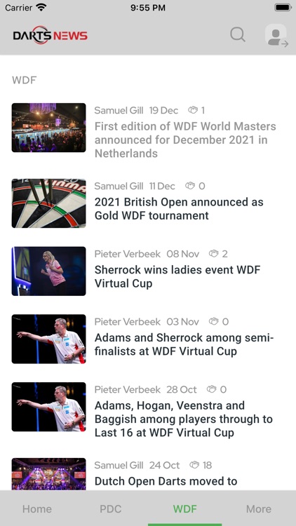Darts News - PDC, MAD and WDF by Newsifier