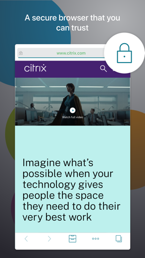 Citrix Secure Web for iPhone - APP DOWNLOAD