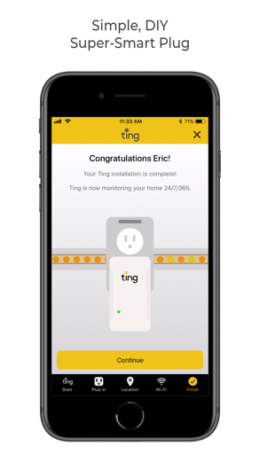 Ting Sensor for iPhone - APP DOWNLOAD