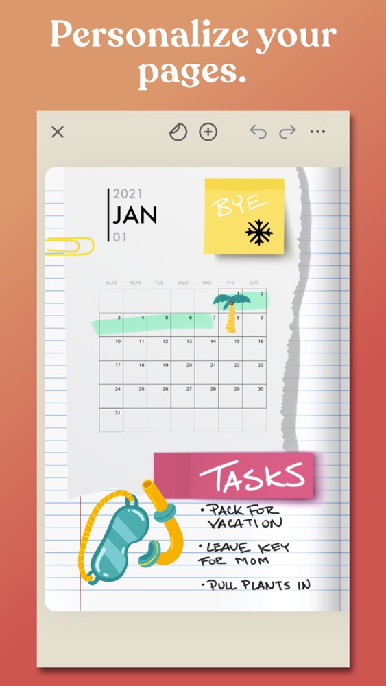 Planner Journal Zinnia App For IPhone Free Download Planner Planner Journal Zinnia App For IPhone Free Download Planner