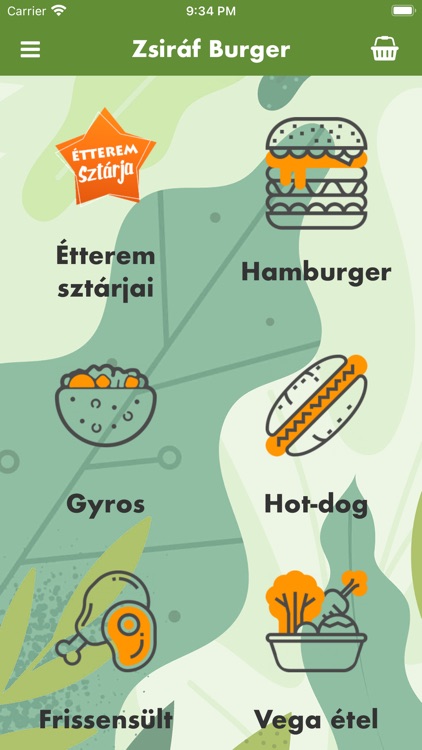 Zsiráf Burger by Peter Sebok