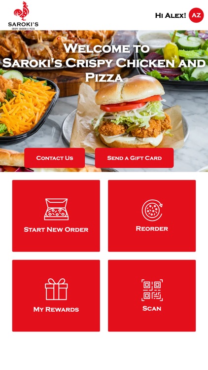 Saroki's Chicken & Pizza by Appfront A.I. LTD