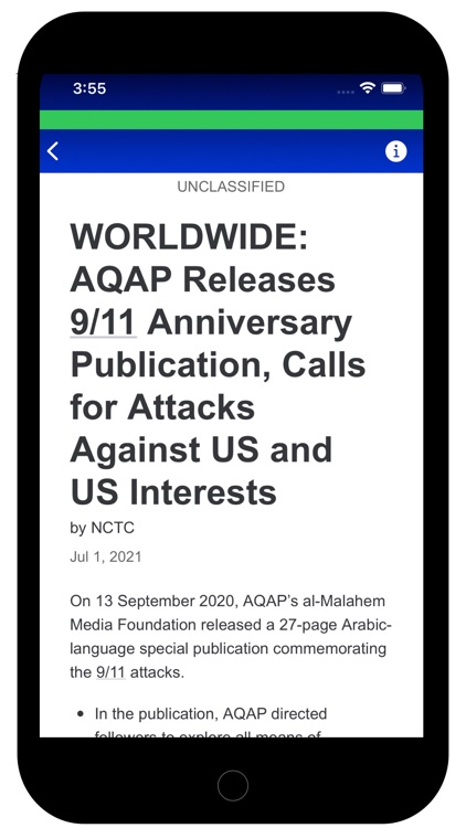 aCTknowledge by The National Counterterrorism Center