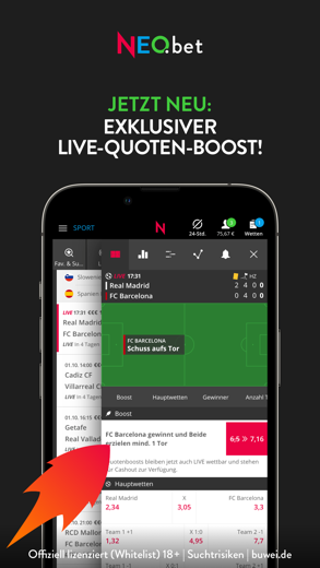 NEO.bet for iPhone - APP DOWNLOAD