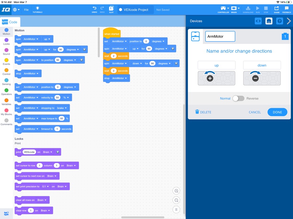 VEXcode IQ de VEX Robotics, Inc. - (iOS Aplicaciones) — AppAgg