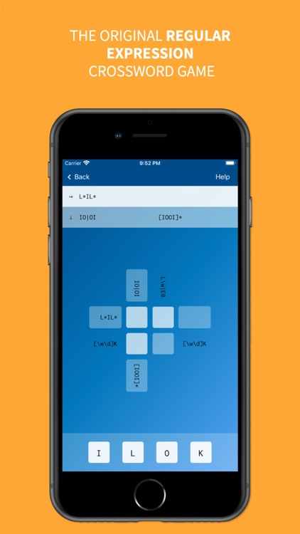 Regex Crossword by Ole Michelsen