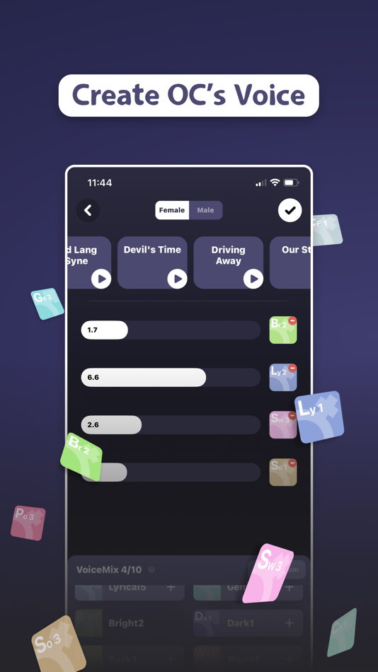 Pocket Singer - My OC sings！ by ACCIDENTAL AI PTE. LTD. - (iOS Apps ...