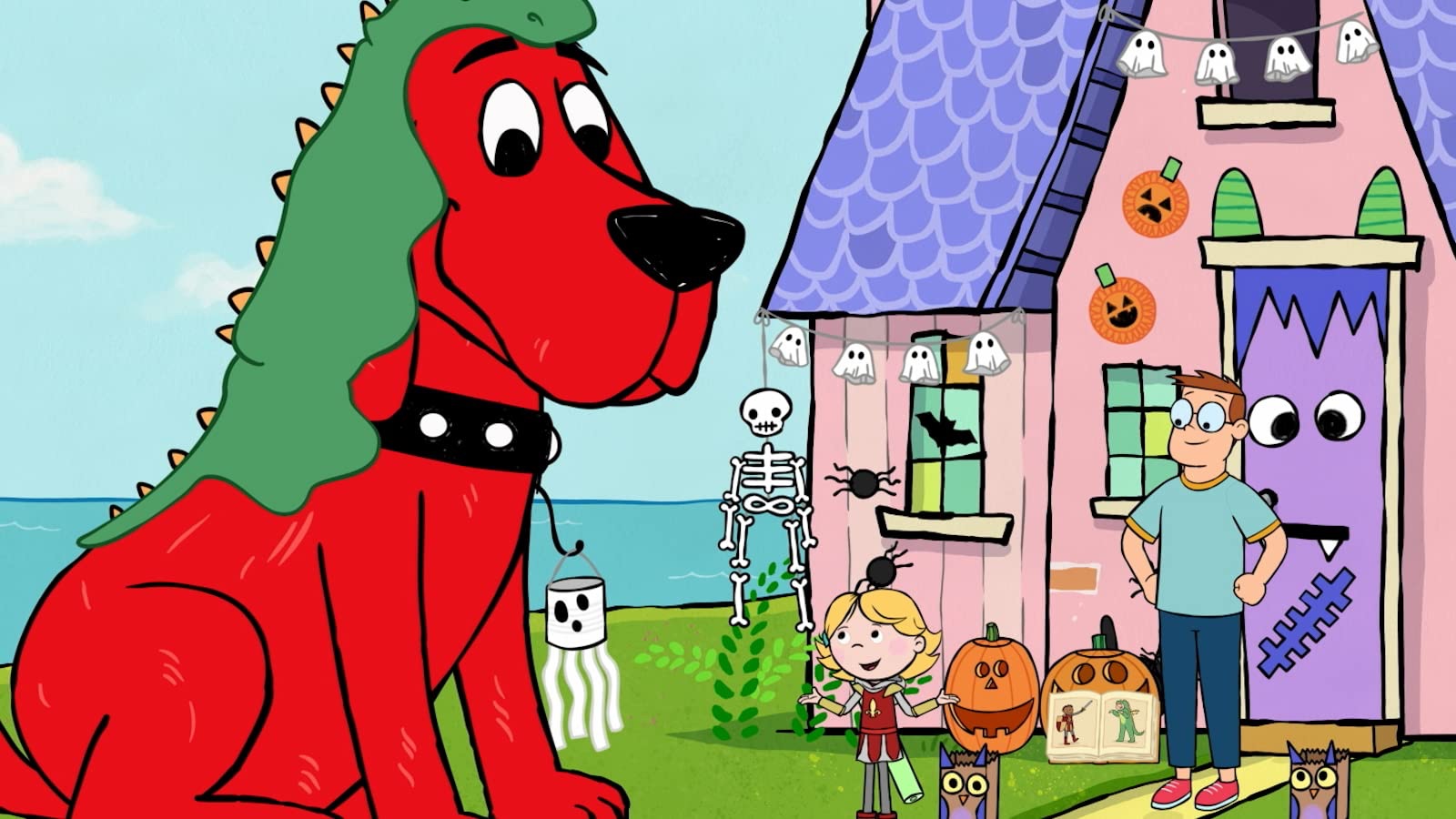 The Halloween Costume Crisis/Clifford's Howl-o-ween! - Clifford the Big ...