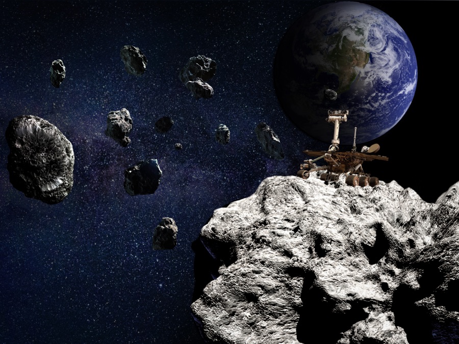 Moon Asteroid 2022 Rc