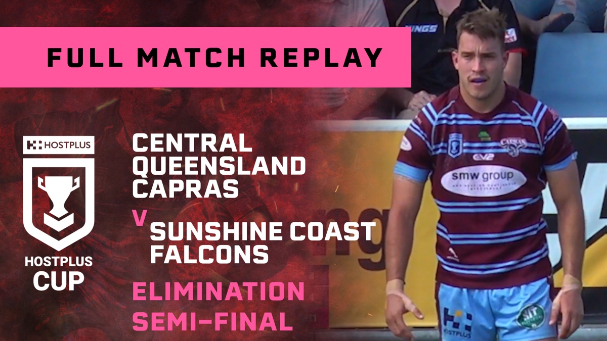 Elimination Semi-Final: Central Queensland Capras v Sunshine Coast Falcons Full Match Replay ...